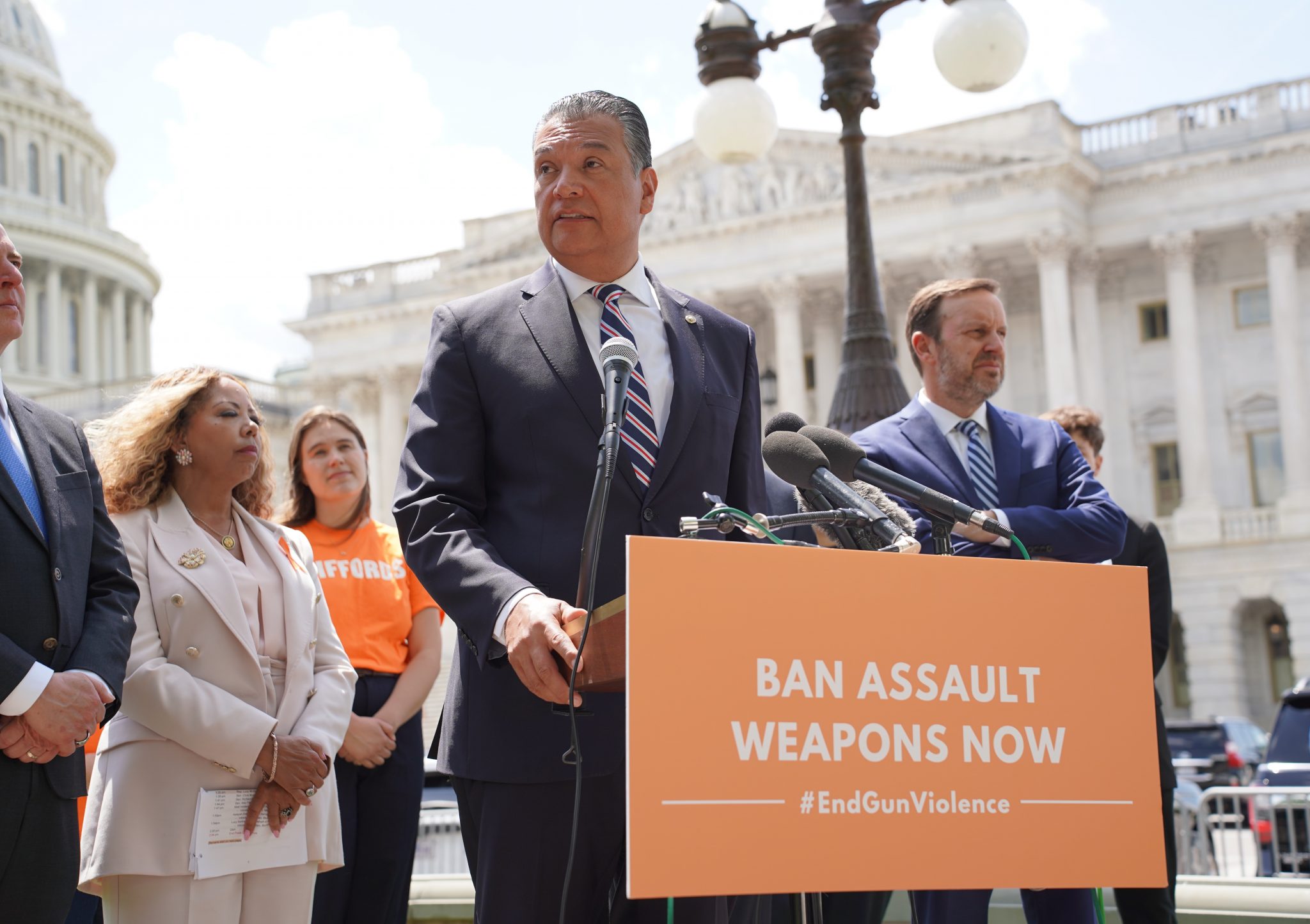 WATCH: Padilla, Schiff, Murphy, Blumenthal, McBath Reintroduce Assault ...