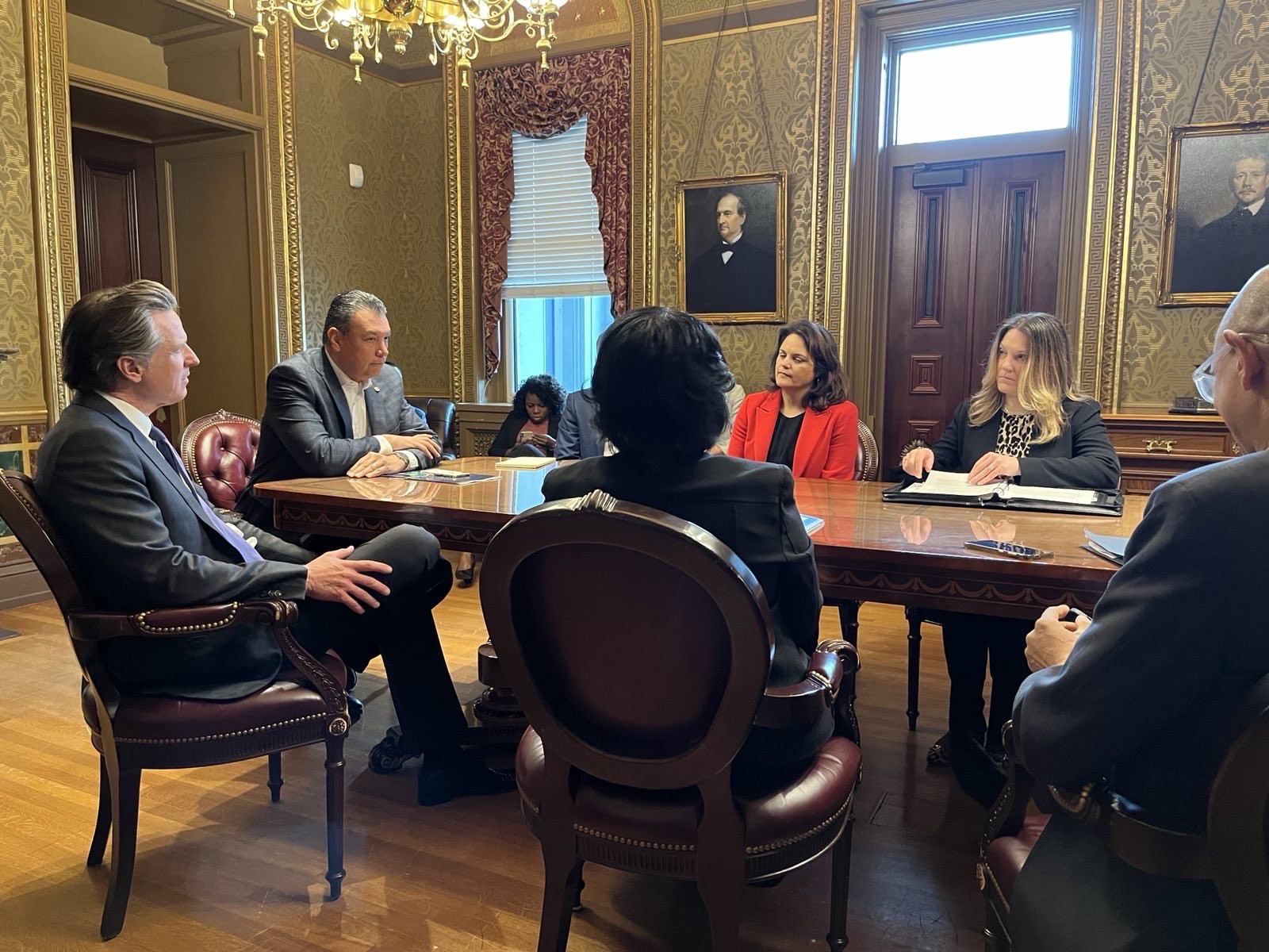 Readout of Padilla Meeting with Newsom, Top Biden Administration ...