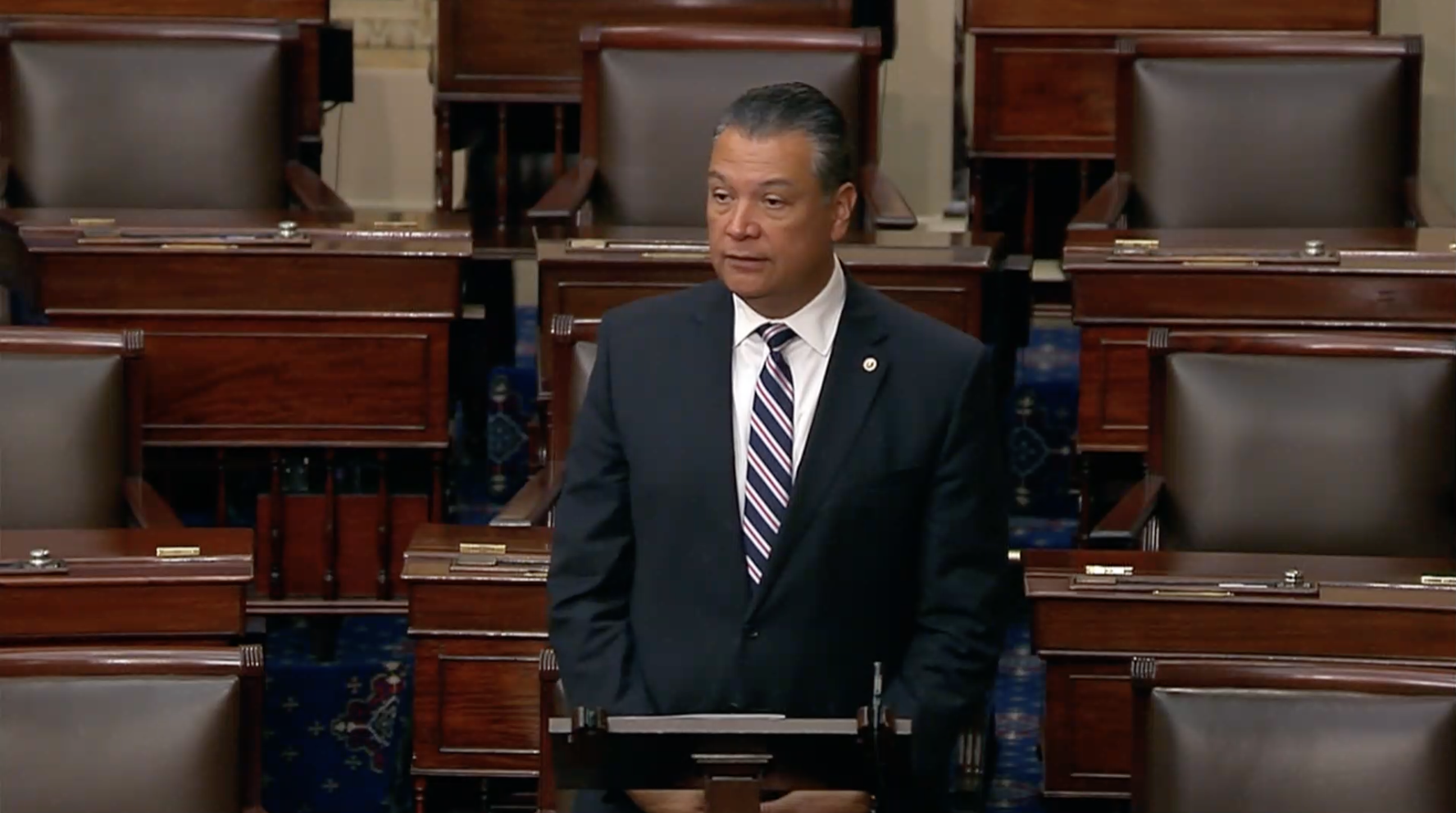 Padilla Delivers Speech Following Confirmation of Martin Estrada to be ...