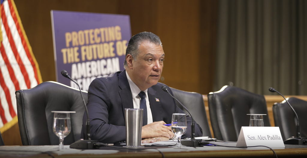 WATCH: Padilla, Schumer, Senate Democrats Convene Election Security ...