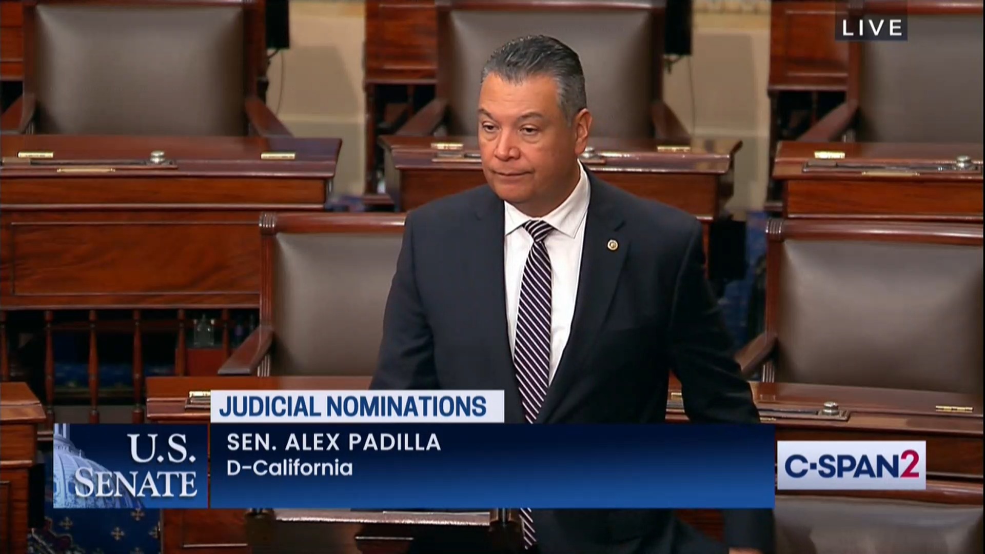 WATCH: Padilla Celebrates Historic Confirmations of Three California ...