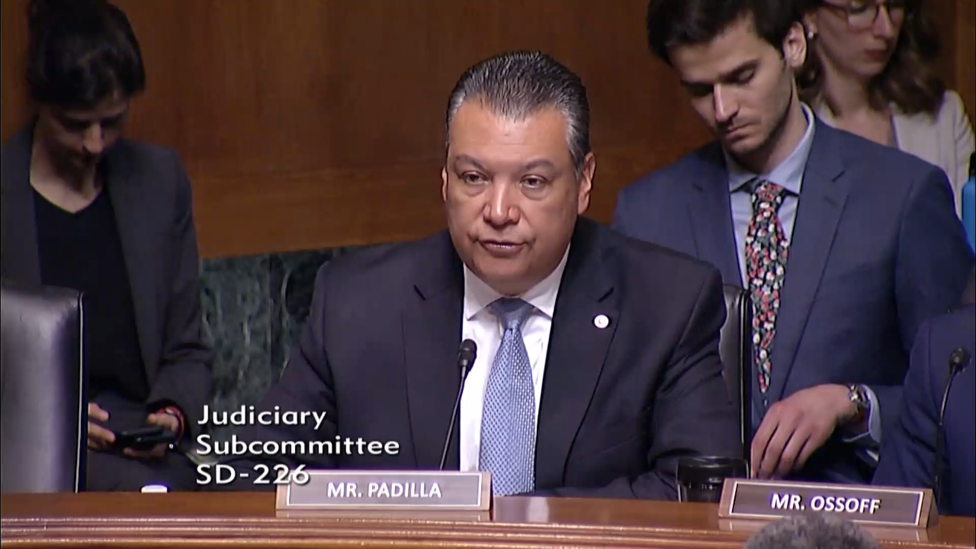 Padilla Raises Inclusivity Concerns at Committee Hearing on Artificial Intelligence - Senator ...