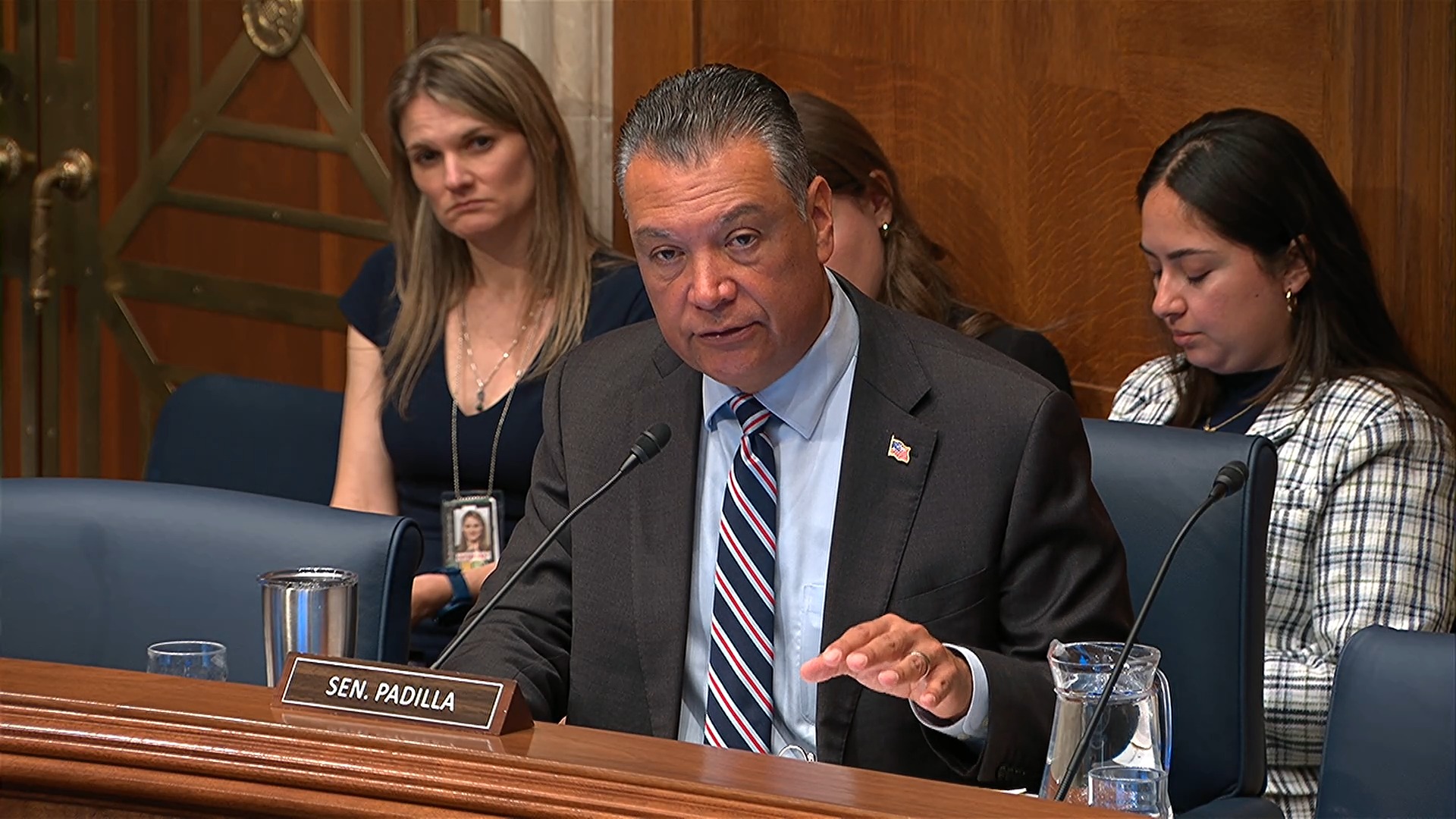 WATCH: Padilla Questions Federal Highway Administrator on California ...